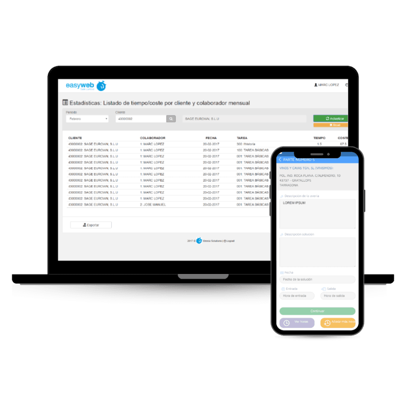 Easyweb Solutions | Digitaliza tus procesos | Opentix Partner Sage